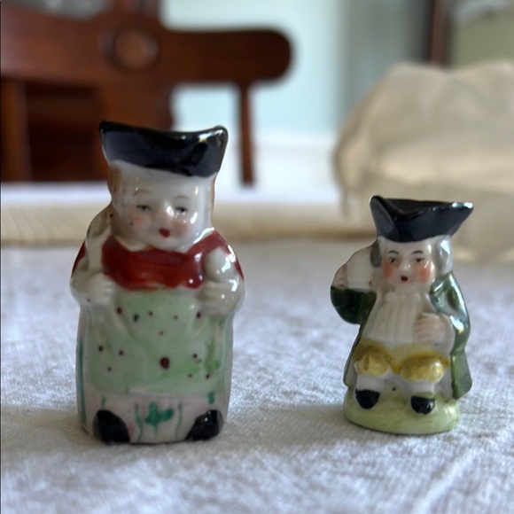 Toby Jug | Art | Vintage Miniature Colonial Man And Woman Toby Mug Jug ...